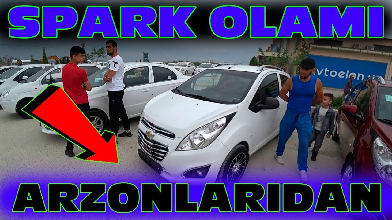 Spark narxi Xorazm mashina bozori - YouTube