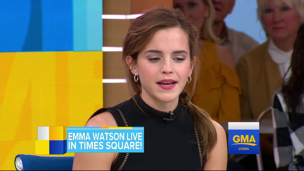 Entrevista da Emma Watson para o "Good Morning America" (Março de 2017 ...
