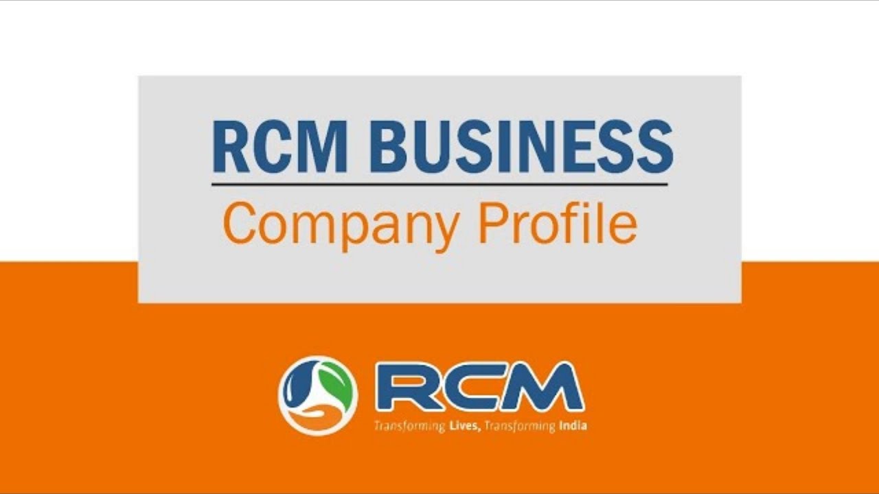 RCM business।। RCM company profile,,RCM BUSINESS||| - YouTube