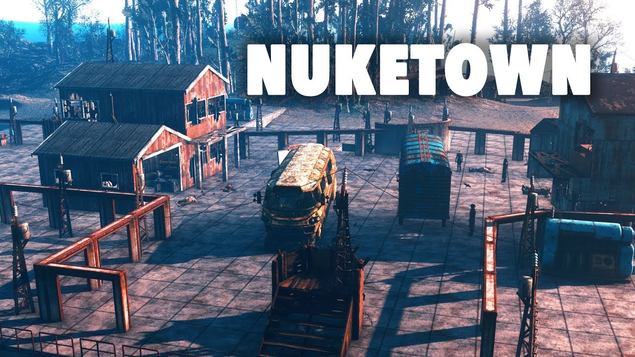 Fallout 4 Nuke Town Test - YouTube