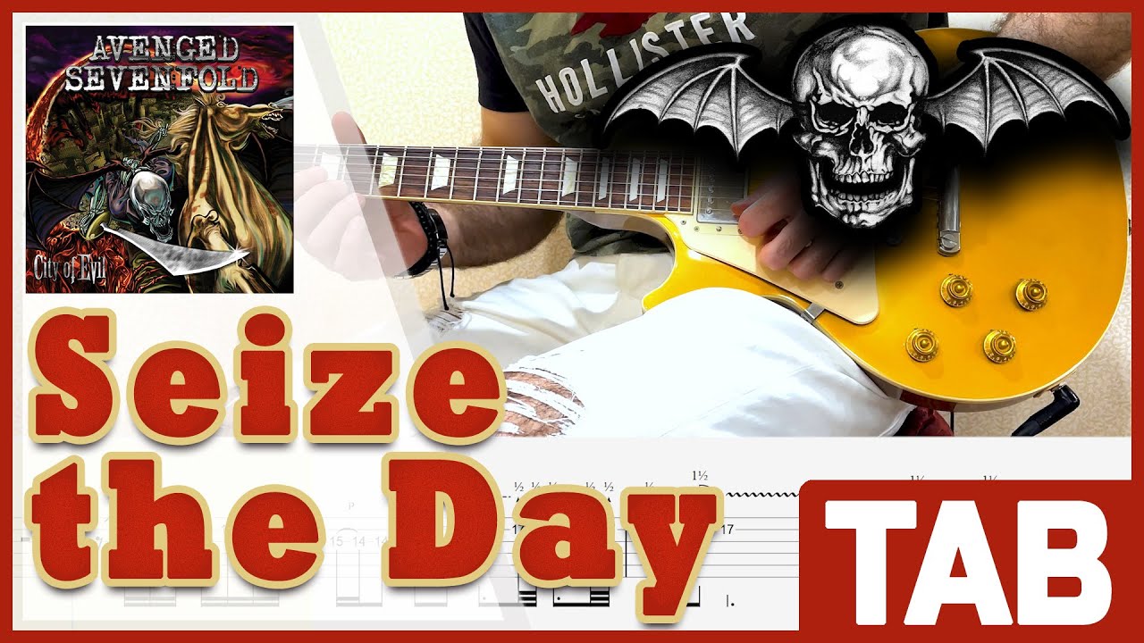 Avenged Sevenfold - Seize the Day (Guitar Solo) | Guitar Cover | Guitar ...