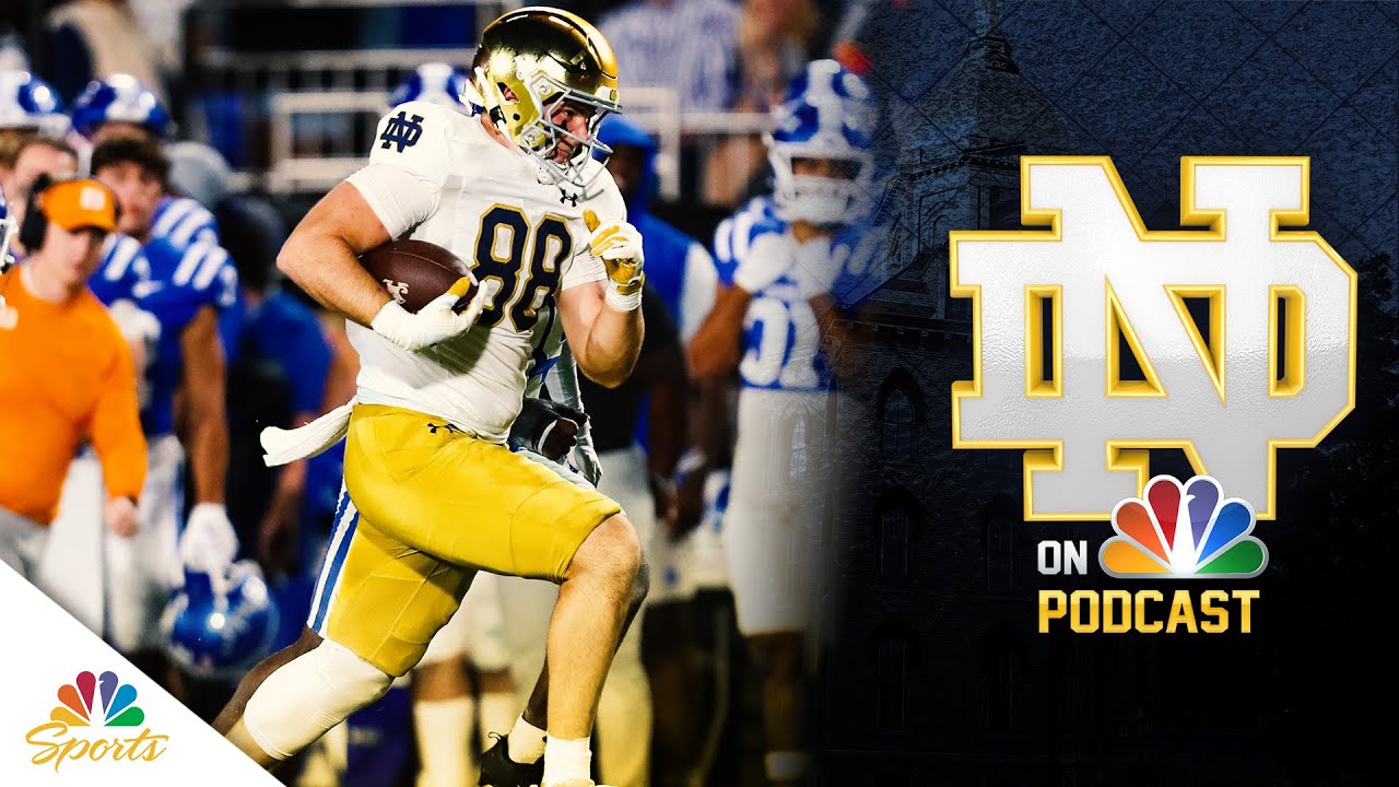 Notre Dame's Mitchell Evans discusses playing with Sam Hartman | ND on ...