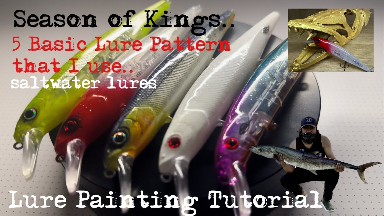 5 Basic Lure Pattern & Effective to use during King Fish Season - Paano ...
