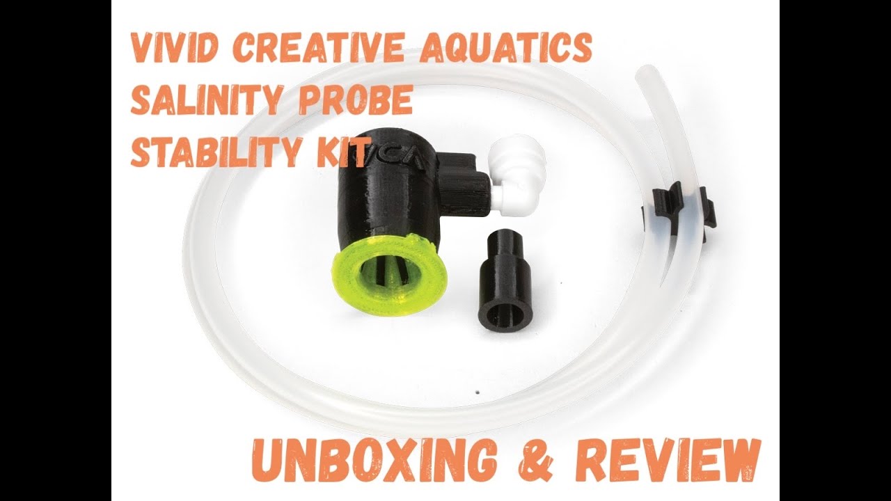 Vivid Creative Aquatics - Salinity Probe Stability Kit - YouTube