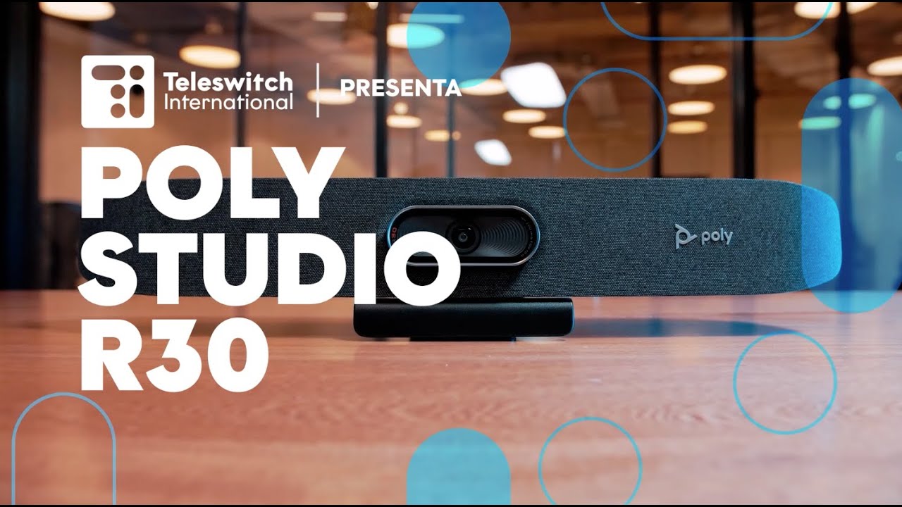 Descubre la barra de video Poly R30 - YouTube