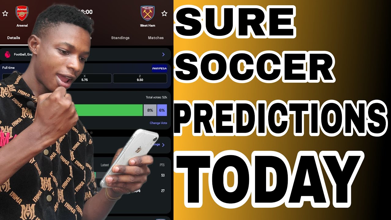 SURE PREDICTIONS TODAY - SATURDAY SOCCER PREDICTIONS - YouTube