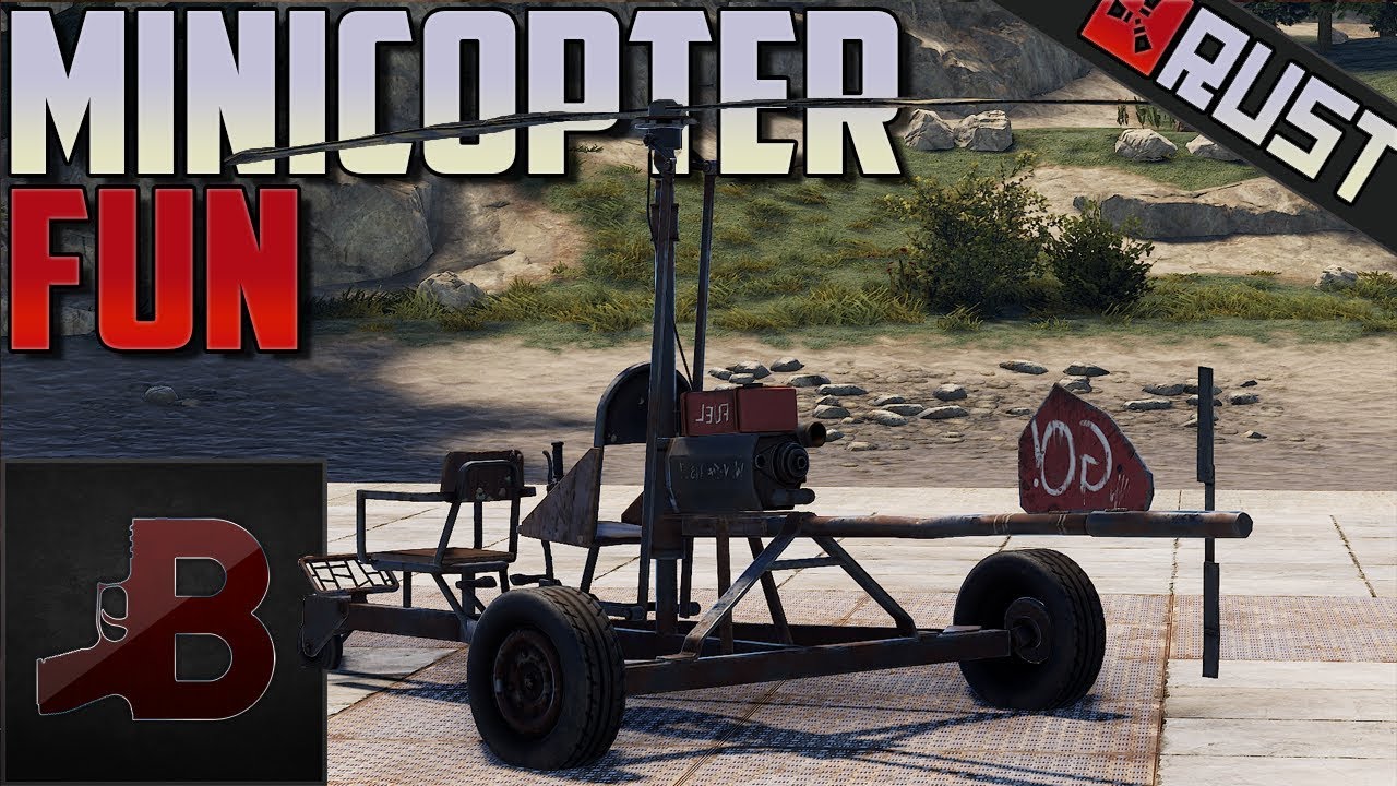 Minicopter Fun! - Rust - YouTube