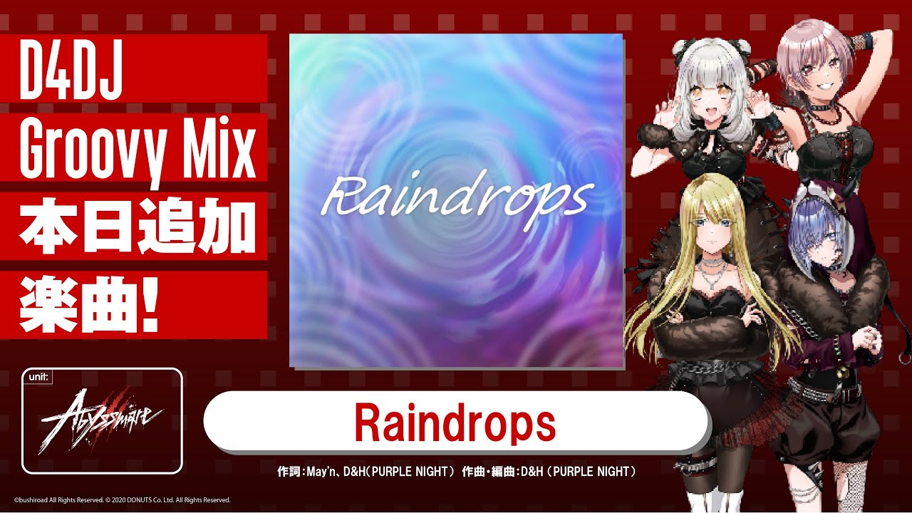[D4DJ][Hard] #335 - Raindrops (🐺Abyssmare) - YouTube