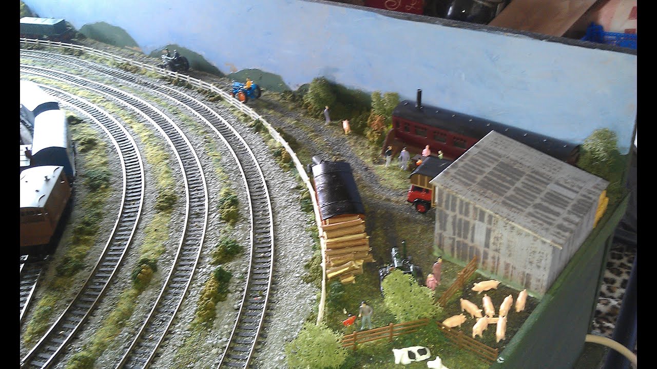 My train set. - YouTube
