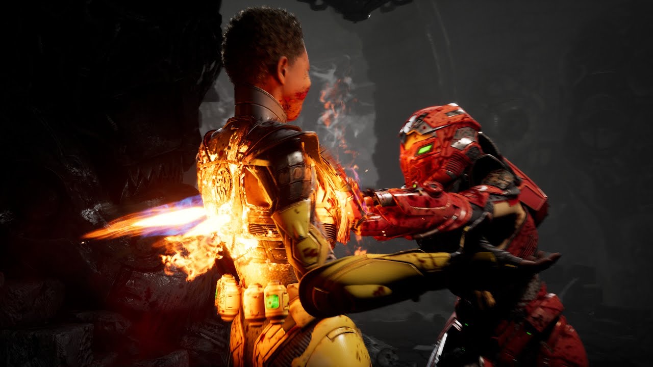 Mortal Kombat 1 Sektor vs Cyrax Gameplay and Fatality - YouTube
