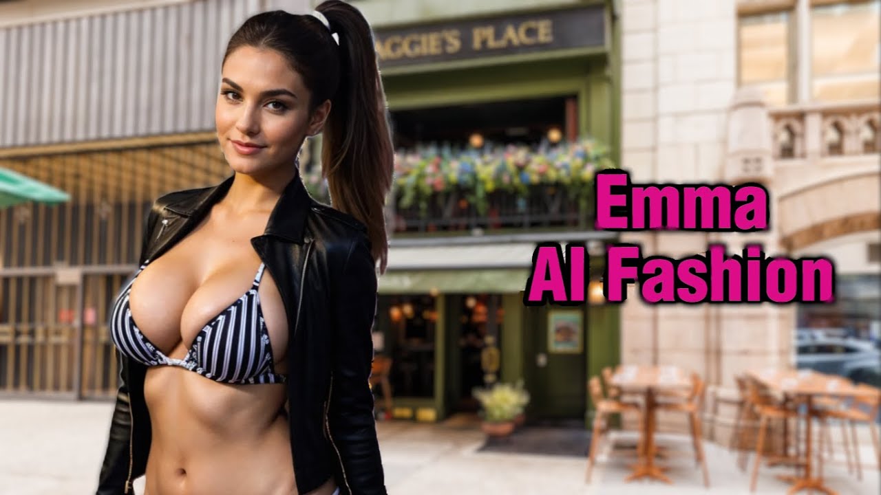 [4K] Emma AI Fashion: Effortless Light Makeup - YouTube