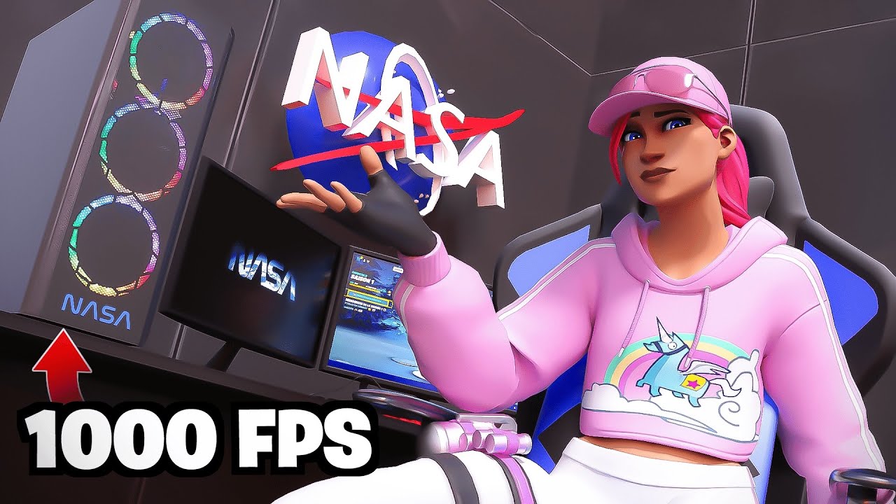 La NASA m’a envoyé un PC SPÉCIAL pour FORTNITE ! 😻 ( C’est magnifique ...
