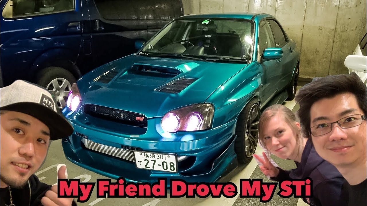 I let my friend drive my 360HP Subaru WRX STi (HKS Tuned) - YouTube
