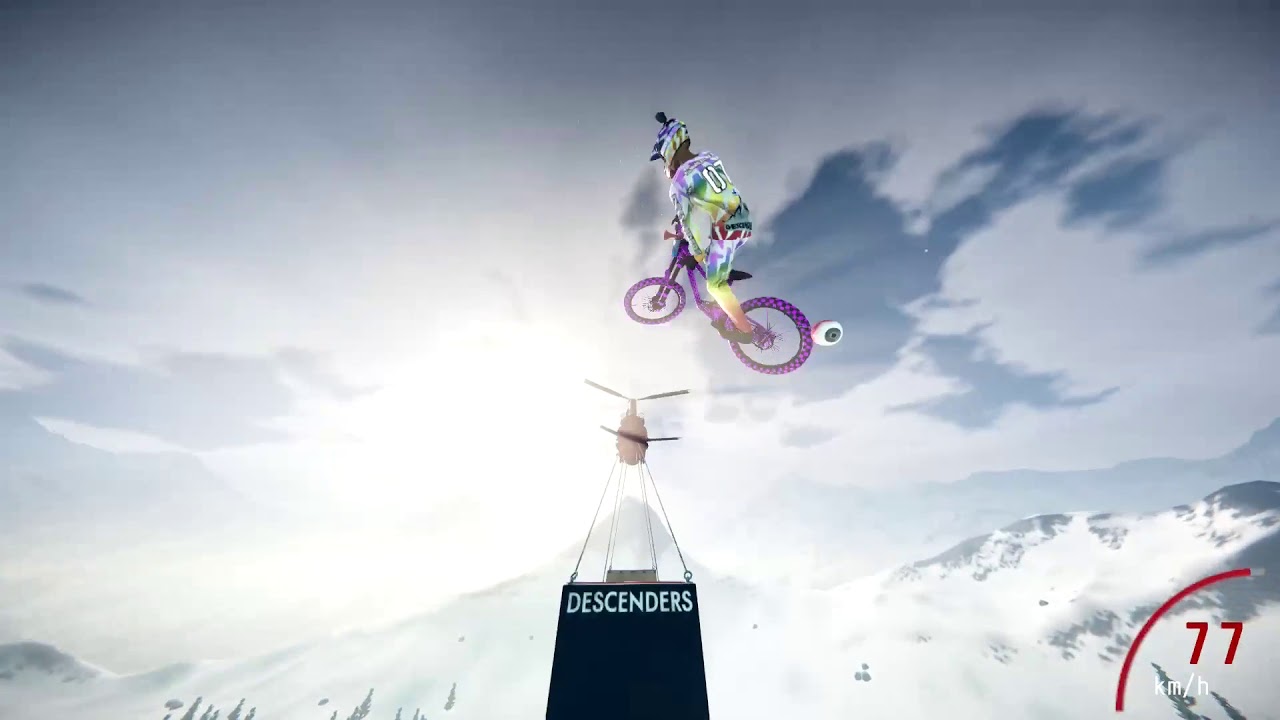 Descenders 3 alle Endgegnersprünge - YouTube