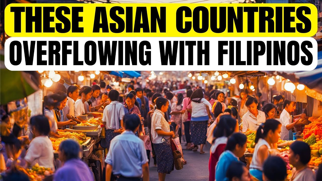10 ASIAN Countries that are Overflowing With FILIPINOS! Countries with ...