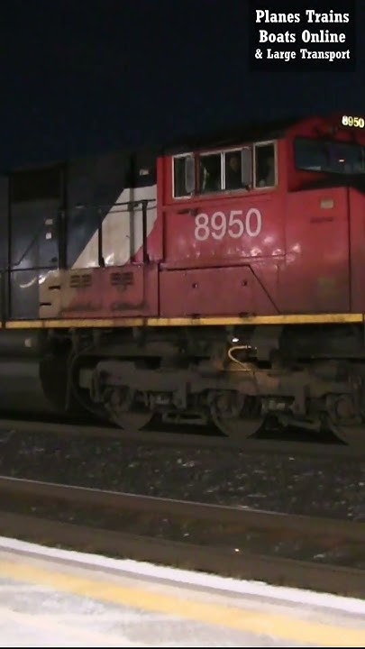 #shorts CN A485 Manifest Train With CN 8950 CN 8901 & CN 8883 Locomotives Strathroy Sub - YouTube