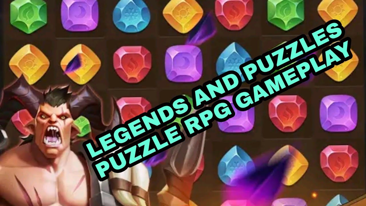 Legends And Puzzles: RPG Match 3 Gameplay First Look - YouTube