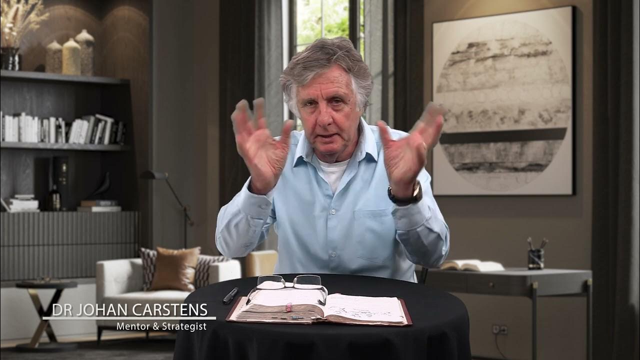 OU PAAIE GAAN NIE NUWE DEURE OOPMAAK NIE. Dr Johan Carstens - YouTube