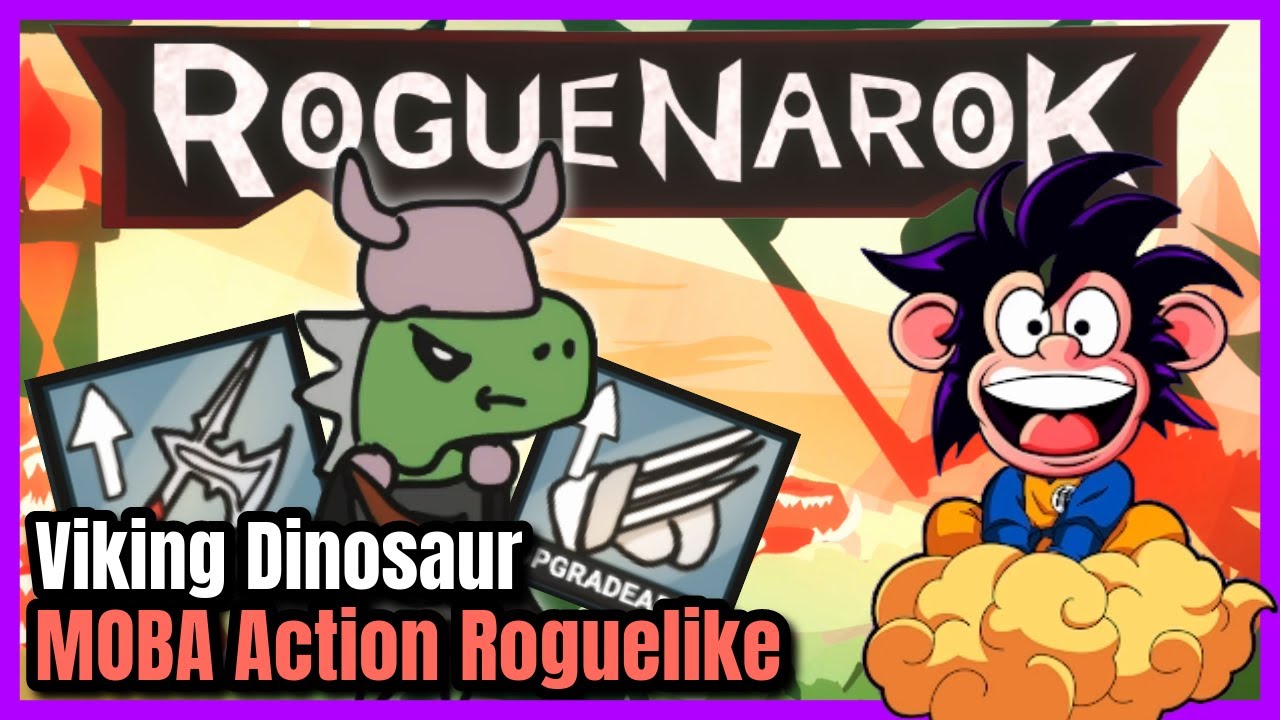 Whacky Viking Dinosaur MOBA Action Rouguelike | Roguenarok - YouTube