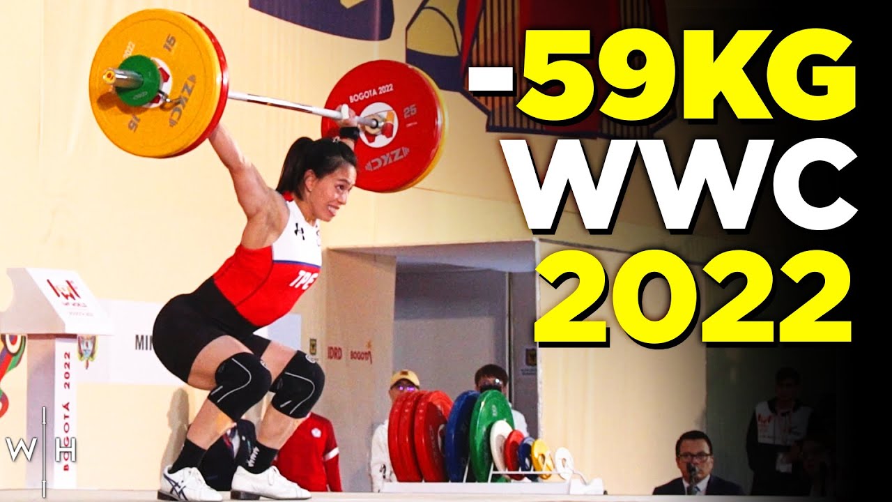 -59kg World Weightlifting Championships '22 | Kuo Hsing-chun - YouTube