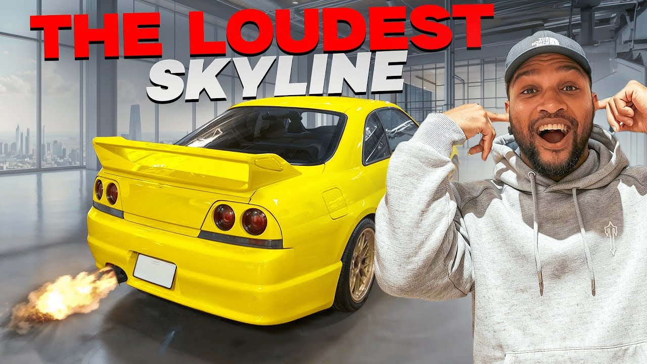 THIS FULLY BUILT NISSAN SKYLINE R33 GTS SOUNDS INSANE WITH THIS 1 OF 1 ...