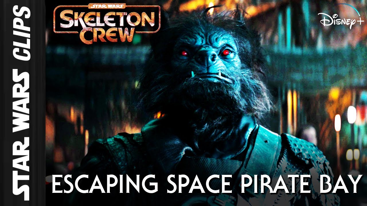 Escaping Pirate Bay, Borgo Prime (Skeleton Crew) | Star Wars Clips - YouTube