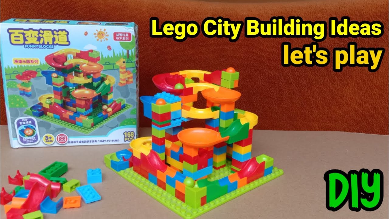 Lego Unboxing and Building in real life || Funny Blocks - YouTube