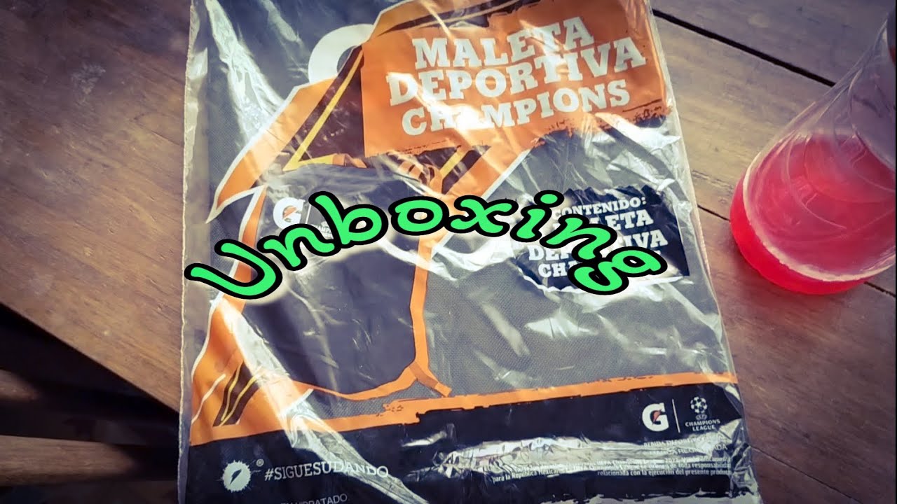 🎒🚴Maleta deportiva de Gatorade🚴🎒 - YouTube