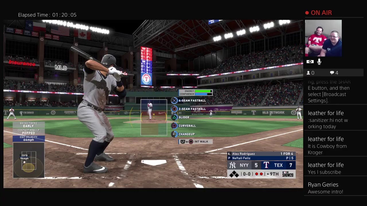 Playing MLB THE SHOW 20 with our close personal friend Chuck Morgan ...