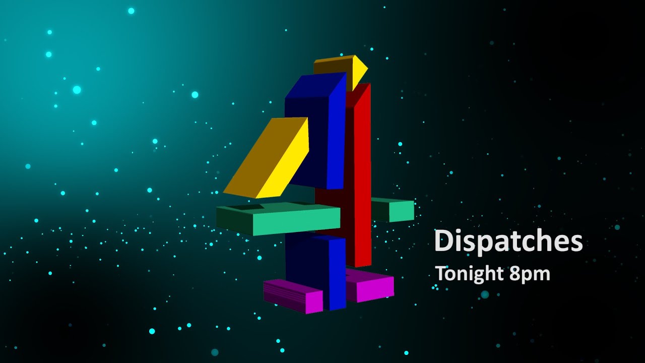 Channel 4 3D Logo Animation Logo Animation Video Intro for Web, TV ...