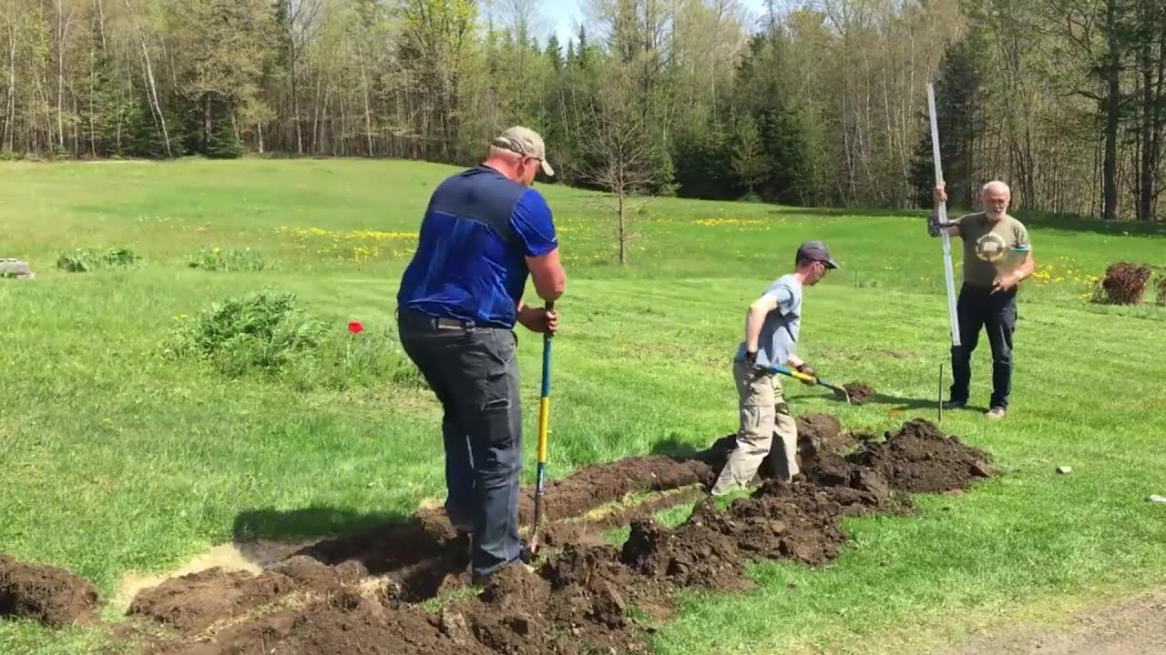 Typical Ground Prep for a Garage Concrete Slab...Memory Lane! - YouTube