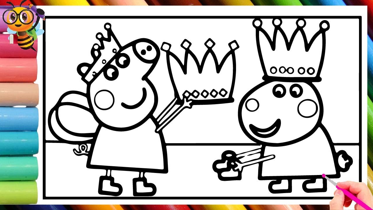 Peppa Pig and Suzy Sheep as Princess. Peppa Pig Full Official Episodes ...