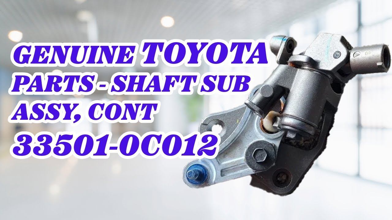 Toyota Tundra 2003: Idea Cómo Cambiar Shaft Assembly 33501-0C012 ...