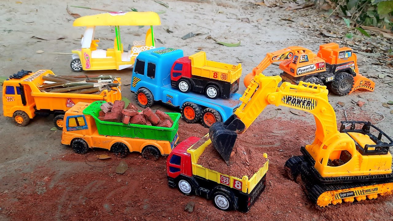 Excavator, gari cartoon, dumper, kiran gadi, Mixer Truck, jcb video, Jcb gadi | Jul 12, 20249:43 ...