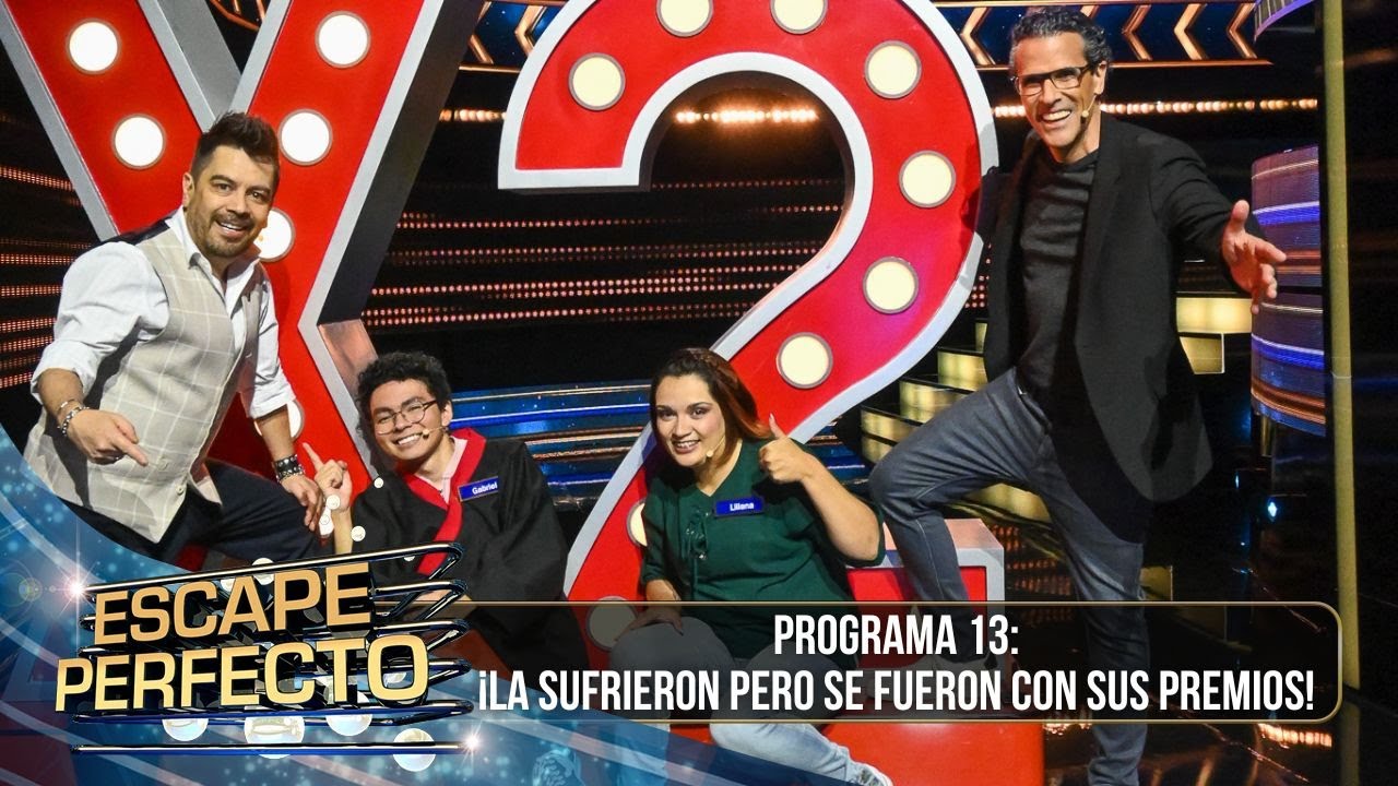 ¡La sufrieron! Estuvieron a punto de quedarse sin premio | Escape Perfecto | Programa 05 junio ...