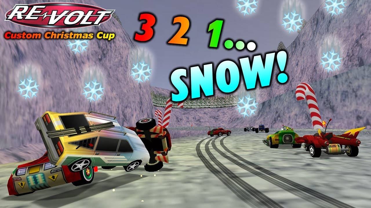 3 2 1 Snow! - Christmas Championship - Re-Volt RVGL [PC] - YouTube