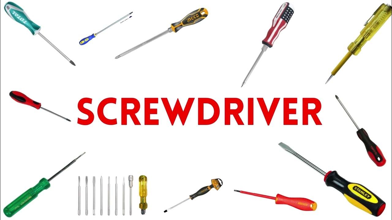 Screwdrivers, Types and Uses of screwdrivers #Handtools 9655993353 - YouTube