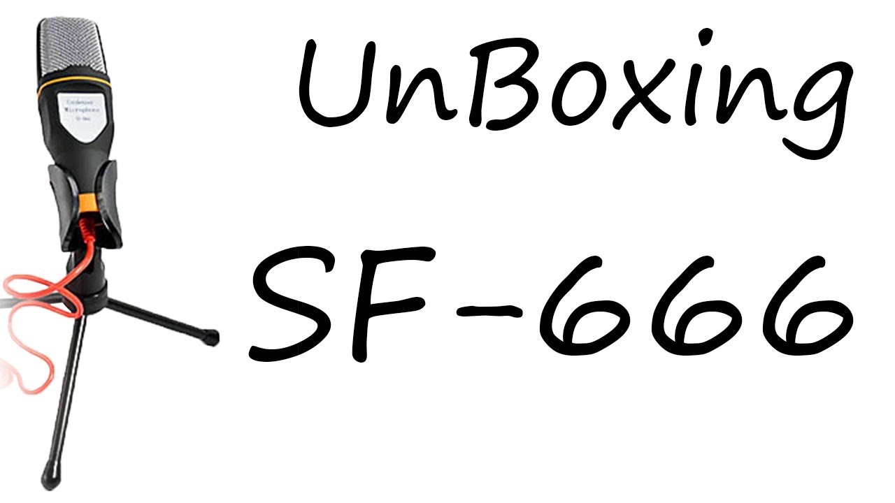 Review - Microfone SF-666 Condenser - YouTube