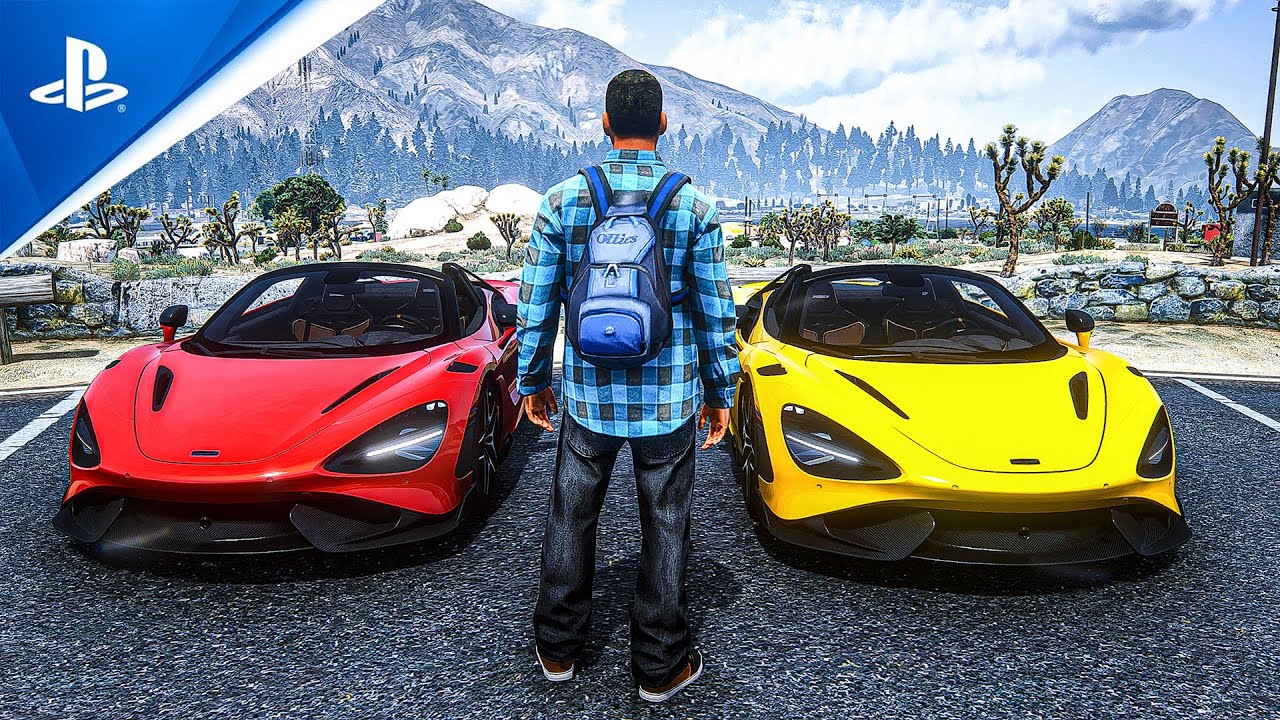 GTA 5 4K Photorealistic Graphics Mod with Enhanced Reflections and ...