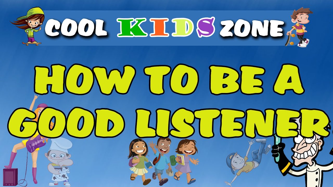 How To Be A Good Listener to Your Friends - YouTube