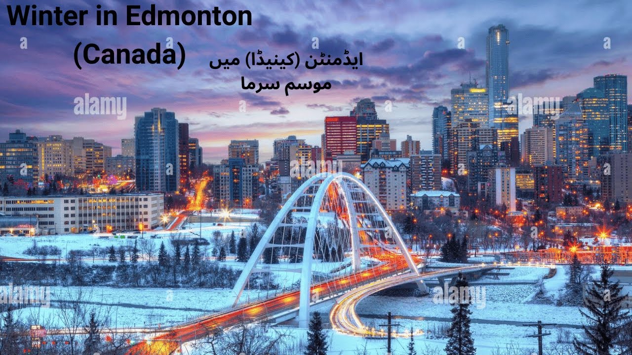 Winter in Edmonton (Canada) - YouTube