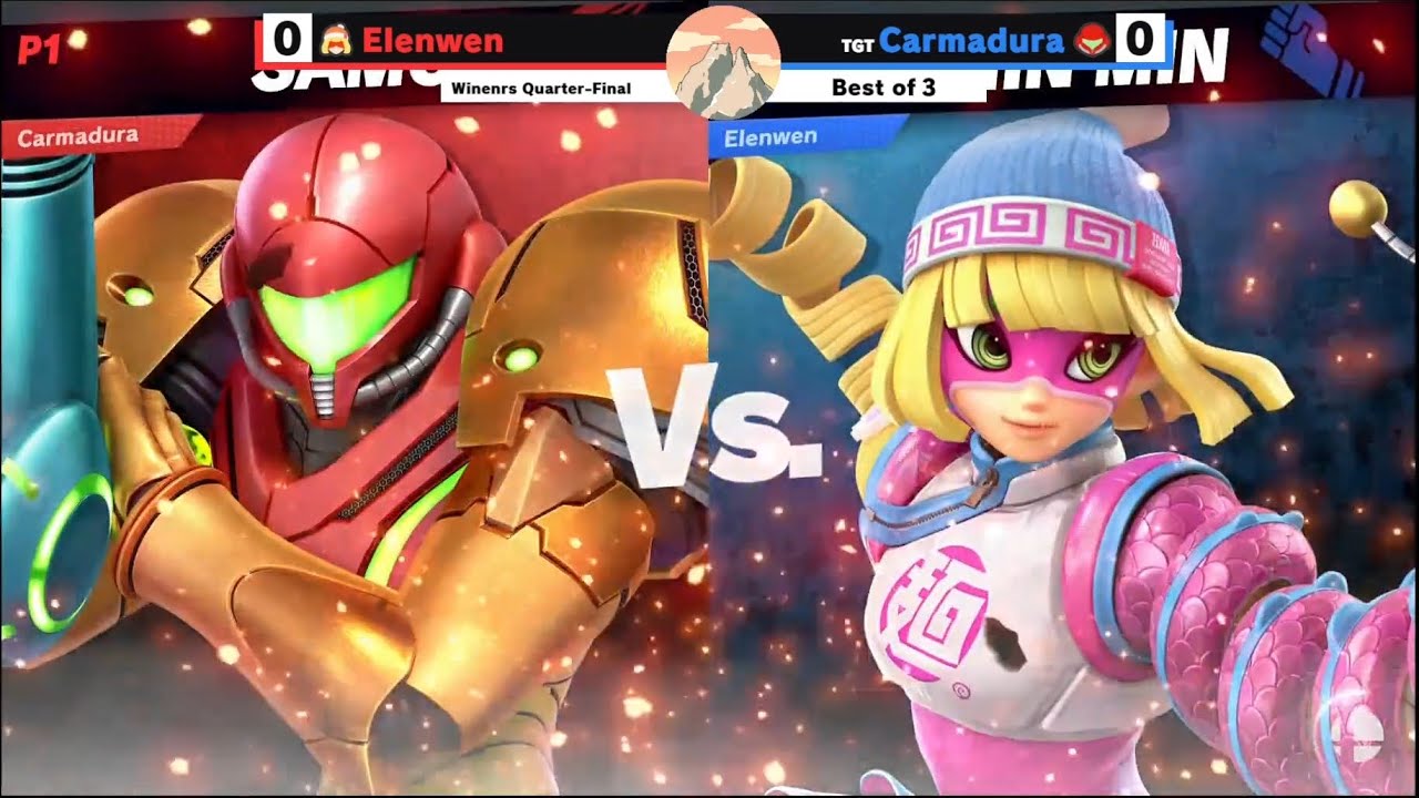 [Up B-arn S03 #02] TGT | Carmadura (Samus) VS Elenwen (Min Min) Winners ...