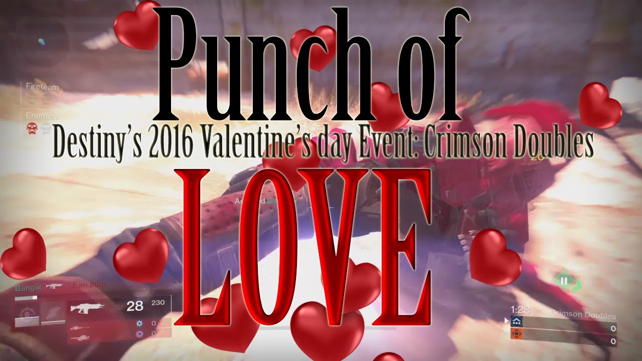 Destiny's 2016 Valentine's event: Crimson Doubles date - YouTube