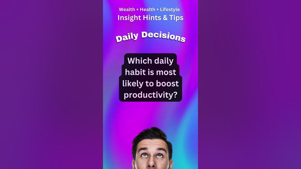 Daily Decisions - Can You Make the Right Daily Decision? 🤔 Test Your ...