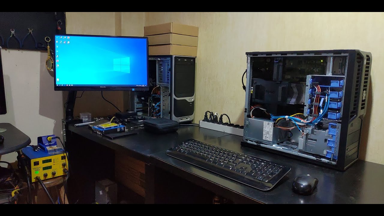 Servidor Dell PowerEdge T110 II - Sendo Utilizado Com Windows 10 - YouTube