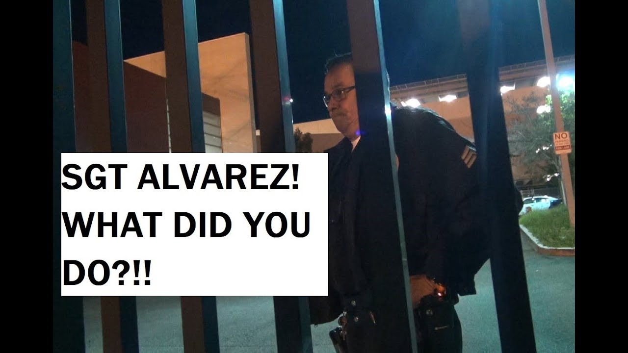 SGT ALVAREZ! what did you do??! - YouTube