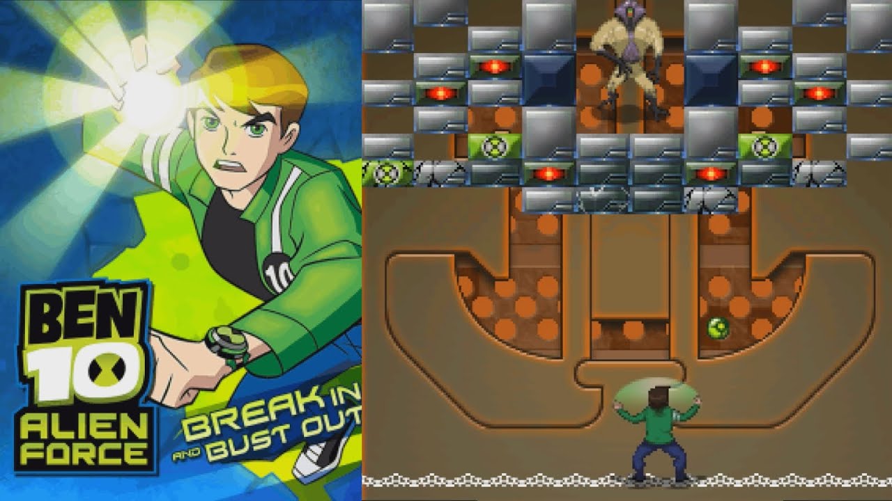 Ben 10 Alien Force: Break in and Bust Out JAVA GAME (GlobalFun 2007 ...