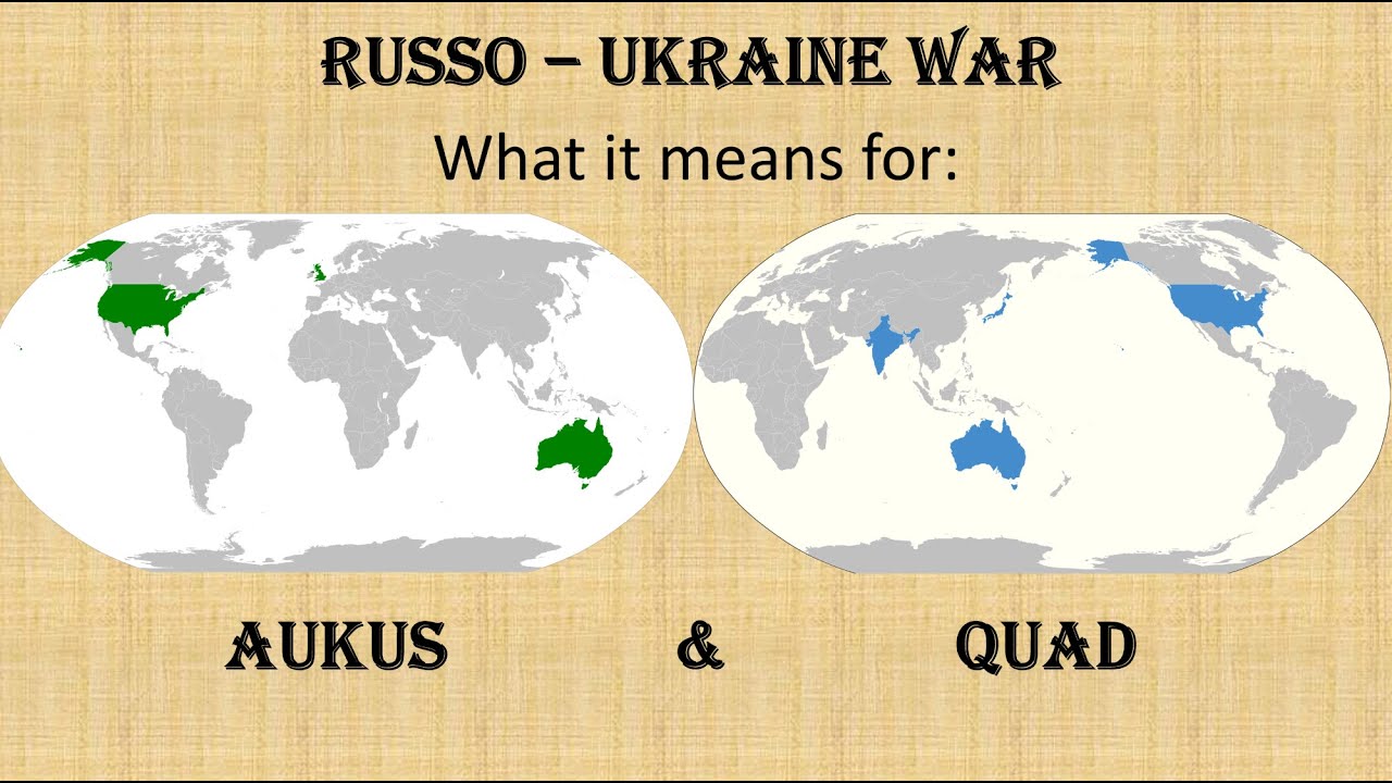 Activating AUKUS and the QUAD. Taiwan Scenario. - YouTube