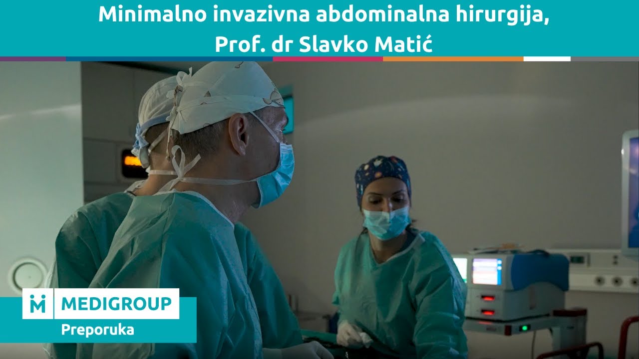 Laparoskopska operacija kamena u žuči, Prof. dr Slavko Matić # ...