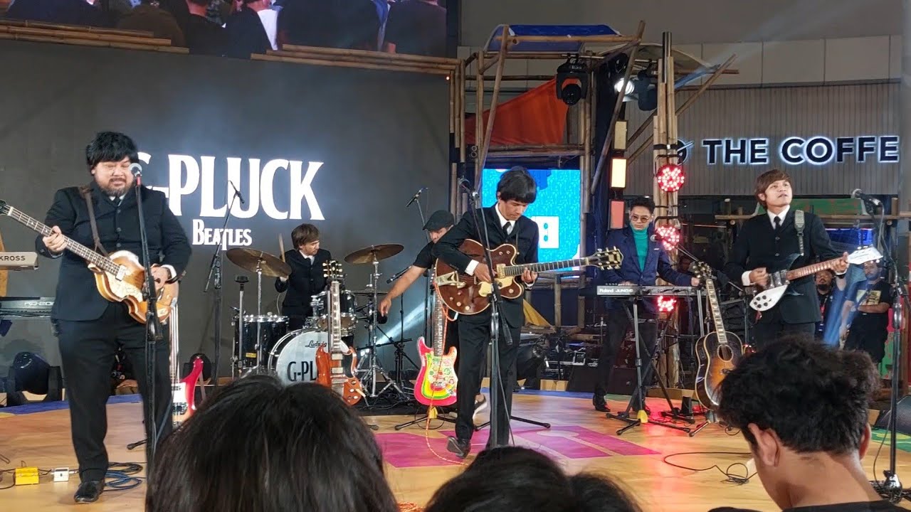 G-PLUCK (The Beatles tribute band) live at Summarecon Mall Serpong 13-9 ...